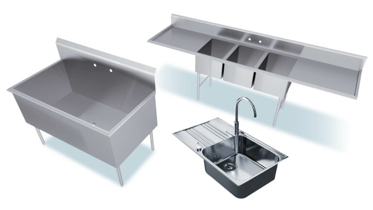 Commercial Stainless Steel Sinks - Allied Stainless