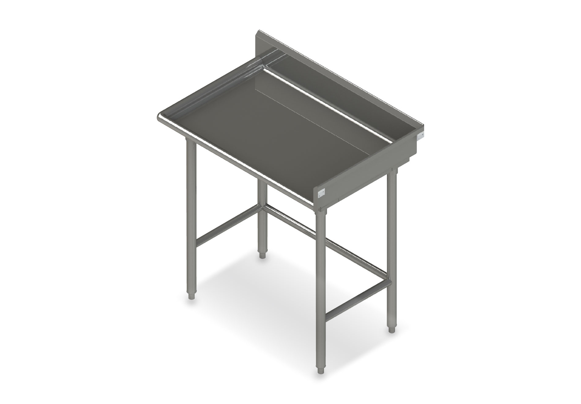 Open Base Work Table - Allied Stainless